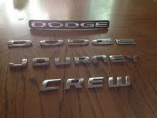 Emblems for Sale - Dodge Journey Forum